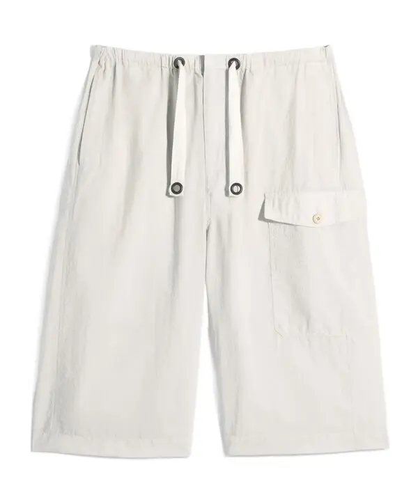 LEMAIRE Cargo Easy Shorts - Gypsum