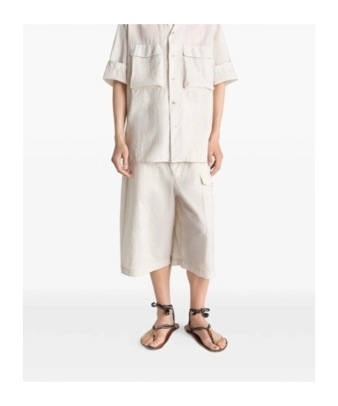 LEMAIRE Cargo Easy Shorts - Gypsum