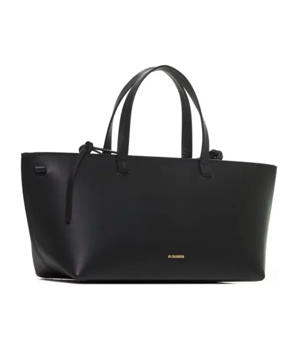 JIL SANDER Logo Printed Top Handle Bag