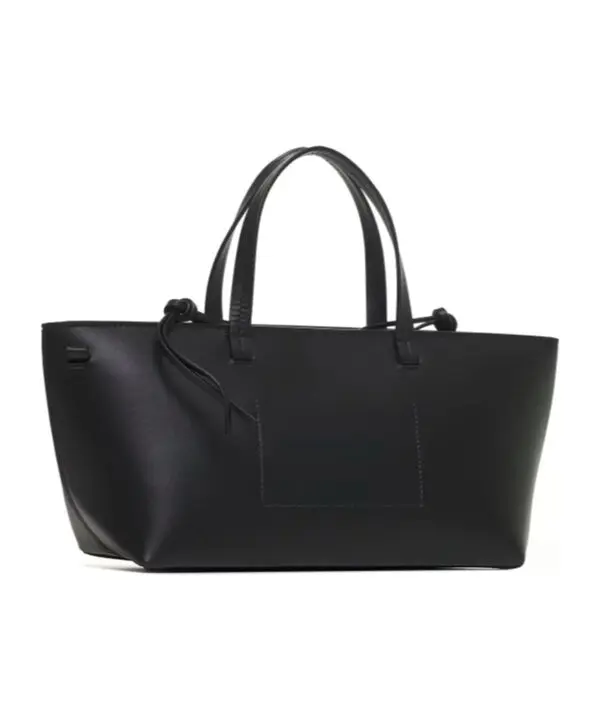JIL SANDER Logo Printed Top Handle Bag