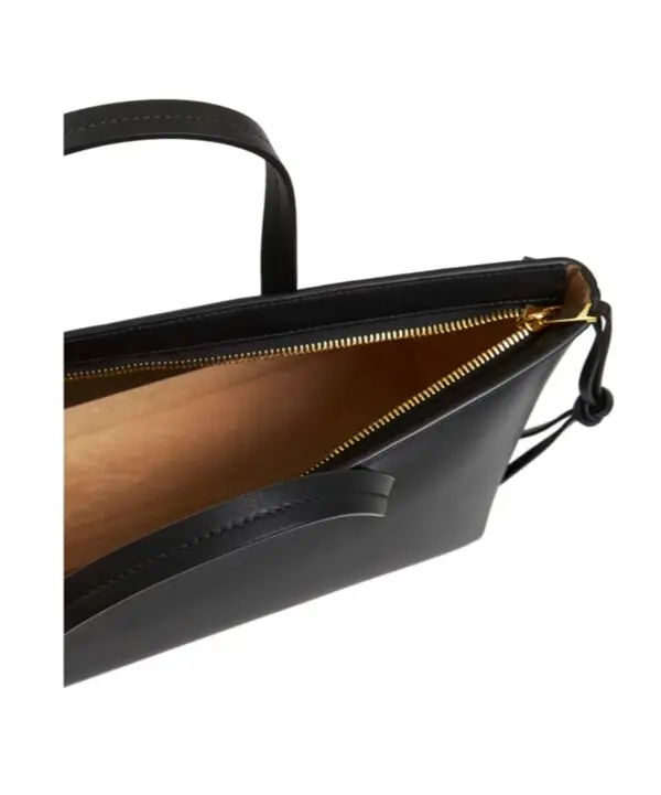 JIL SANDER Logo Printed Top Handle Bag