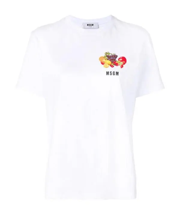 MSGM Logo T-shirt - White