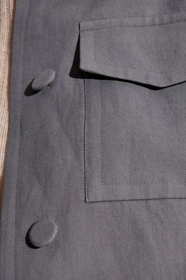 Dries Van Noten Long-sleeved Casual Jacket With Chest Pockets