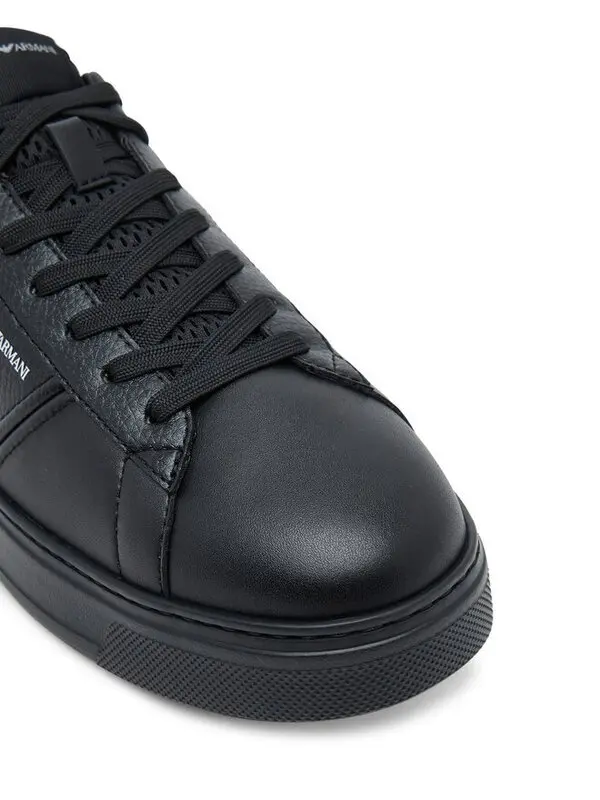 Emporio Armani Panelled Lace-up Low Top Sneakers