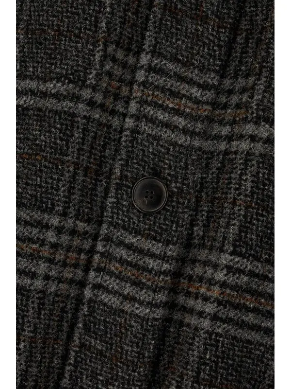 Isabel Marant Étoile Gislene Checked Long Coat - No