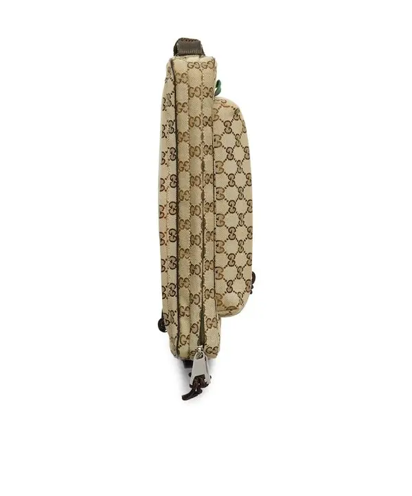 Gucci Gg Monogram Belt Bag - Beige/ebony