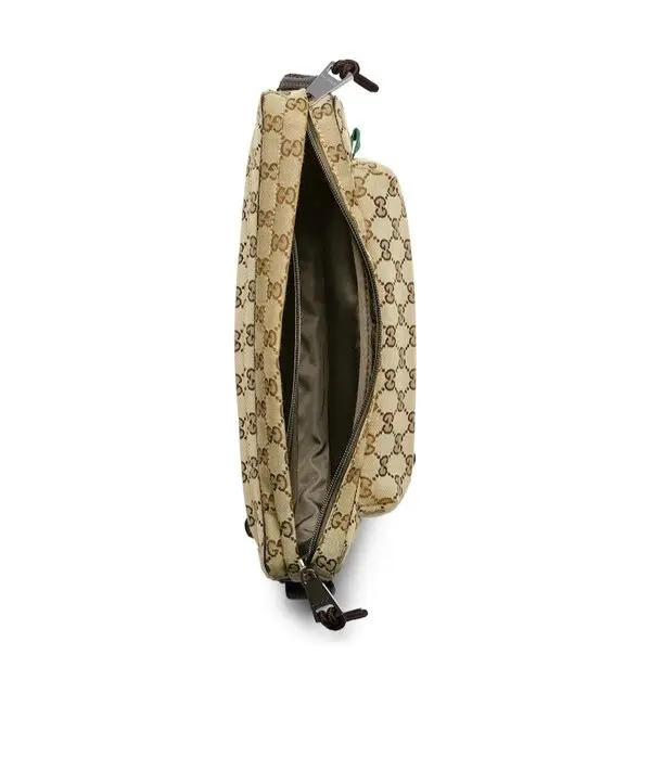 Gucci Gg Monogram Belt Bag - Beige/ebony
