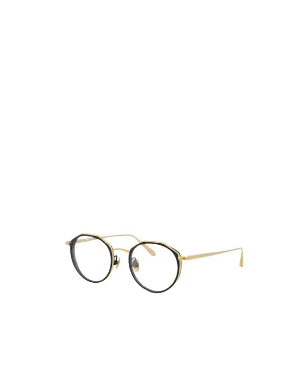 Linda Farrow Geometric Frame Eyeglasses