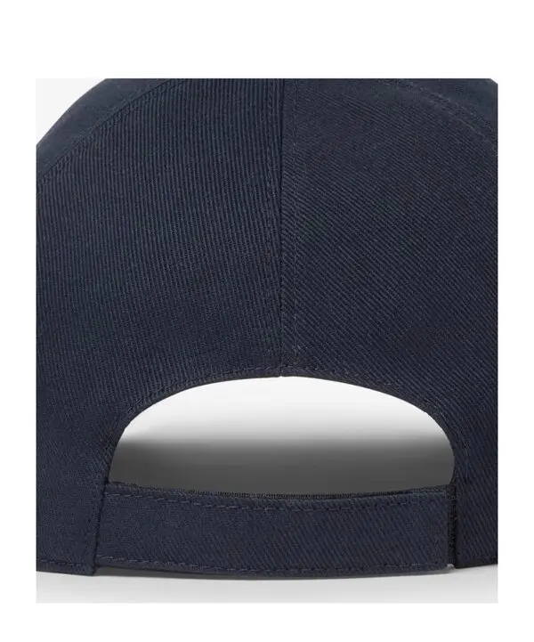 Fendi Dark Canvas Baseball Cap - Blue