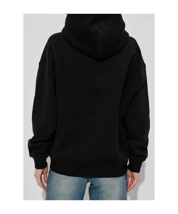 Kenzo Logo Patch Hoodie - Black