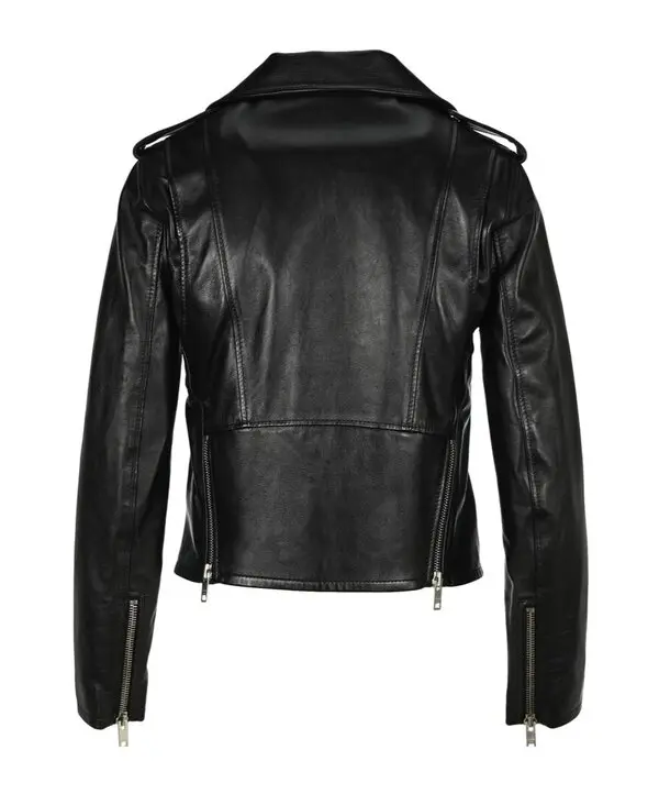 Celine Long Sleeve Leather Jacket