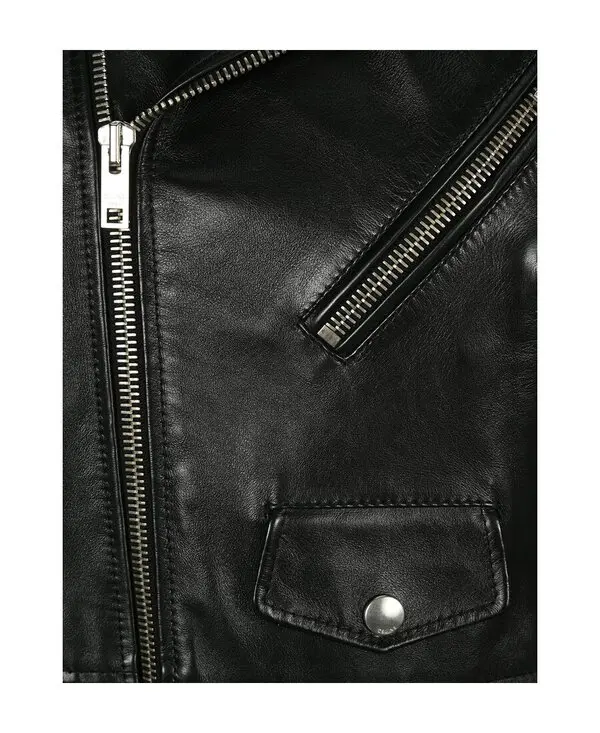 Celine Long Sleeve Leather Jacket