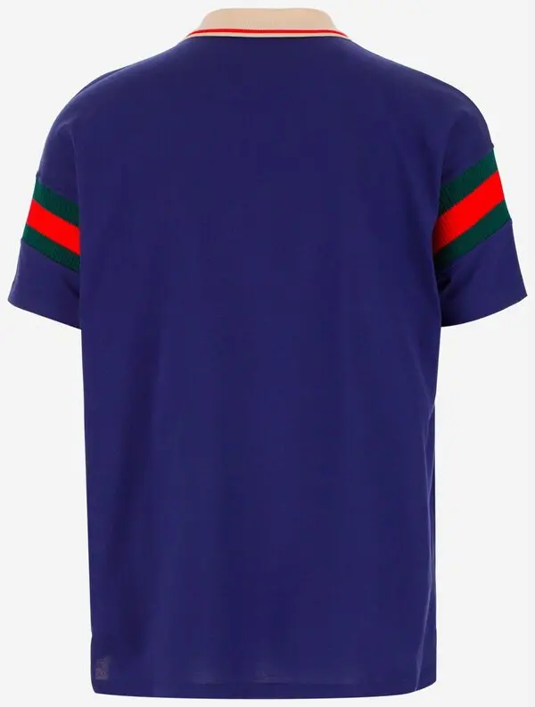 Gucci Stripe-detail Polo Shirt