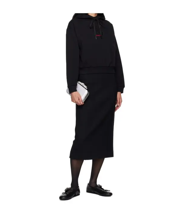 SHUSHU/TONG Pencil Midi Skirt