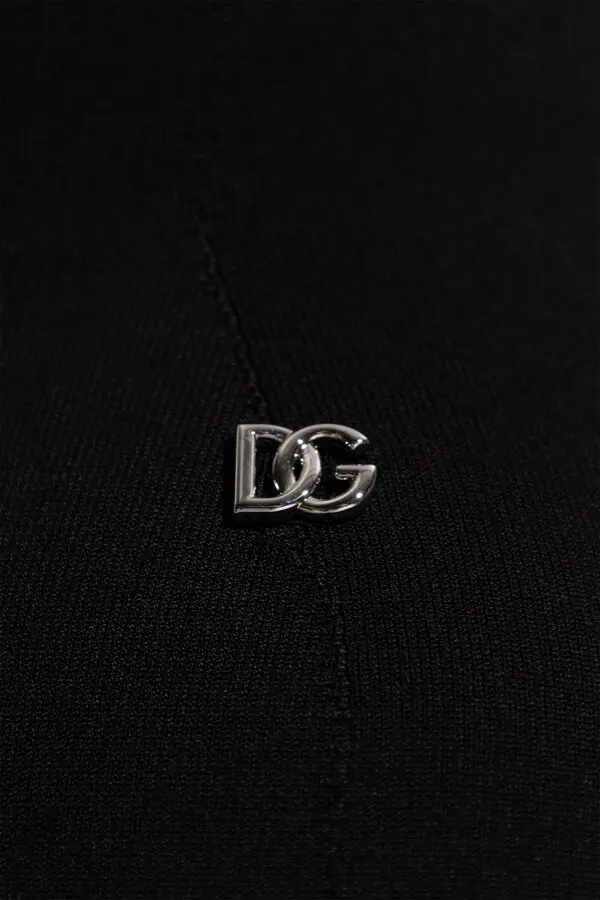 Dolce & Gabbana Knit Dress With Dg Logo