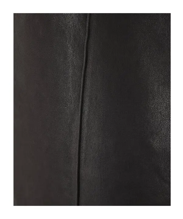 ANN DEMEULEMEESTER Paneled Skinny Leather Pants