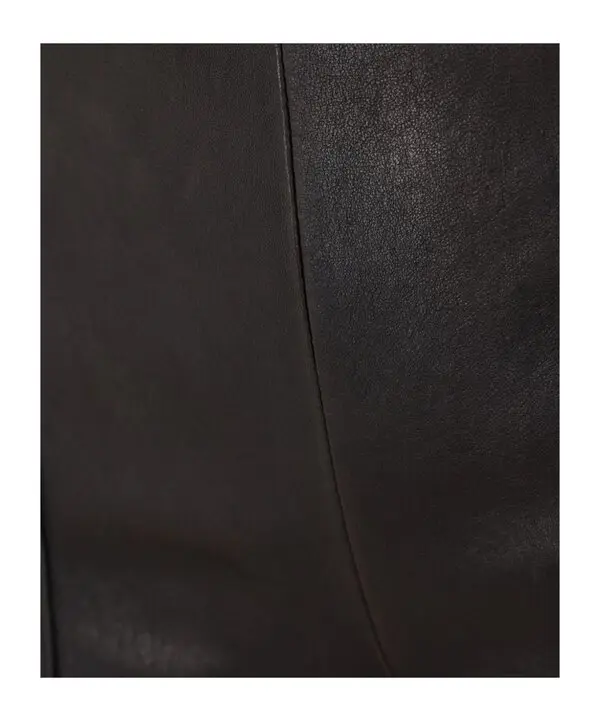ANN DEMEULEMEESTER Paneled Skinny Leather Pants