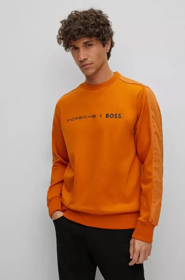 Hugo Boss Long-sleeved Sweatshirt With Logo