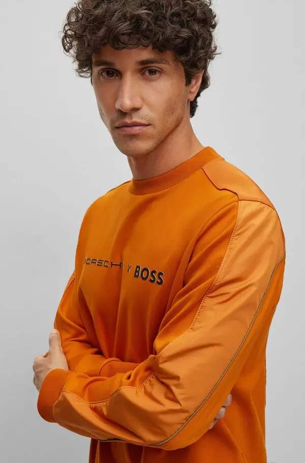 Hugo Boss Long-sleeved Sweatshirt With Logo
