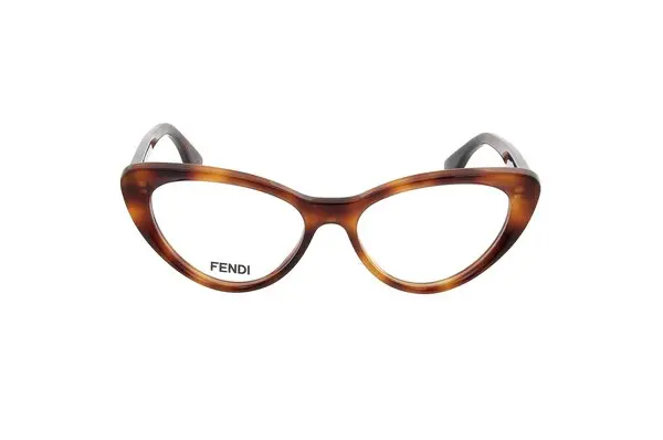 Fendi Cat Eye Eyeglasses - Brown