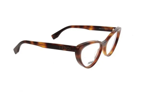 Fendi Cat Eye Eyeglasses - Brown