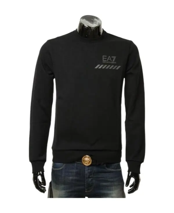 EA7 Round Neck Logo Sweater