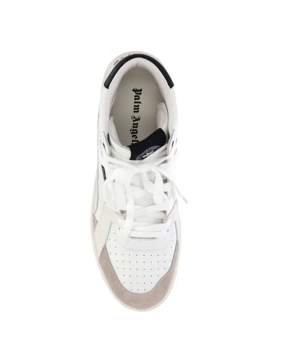 Palm Angels University Lace-up High-top Sneakers