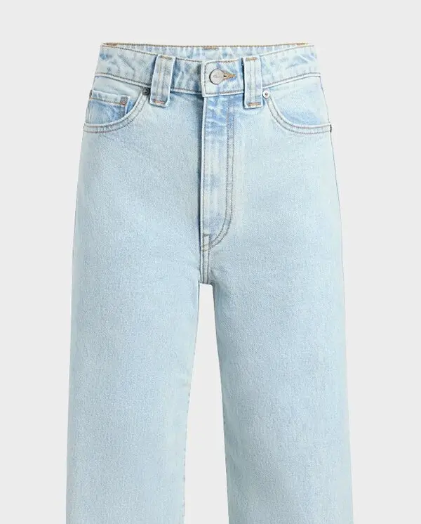 Khaite Dane Wide-leg Jeans - Blue