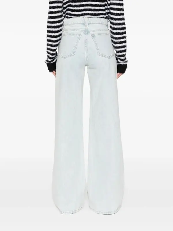 Khaite Dane Wide-leg Jeans