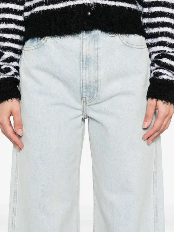 Khaite Dane Wide-leg Jeans