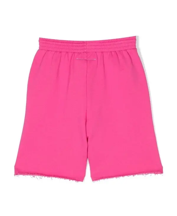 MAISON MARGIELA Elastic Waist Shorts With Logo