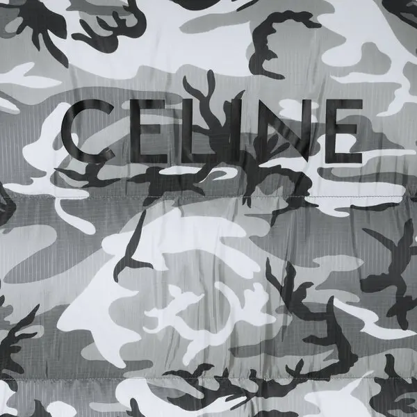 Celine Short Down Jacket In Nylon