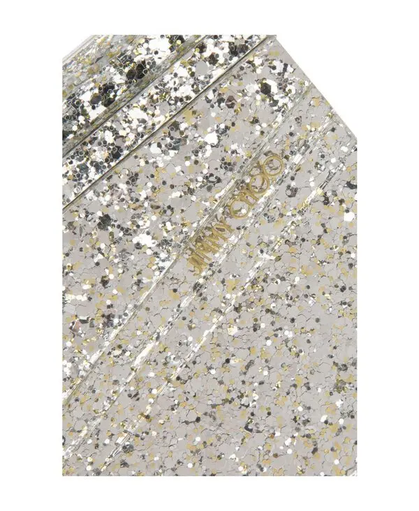 JIMMY CHOO Glitter Clutch Bag - Gray