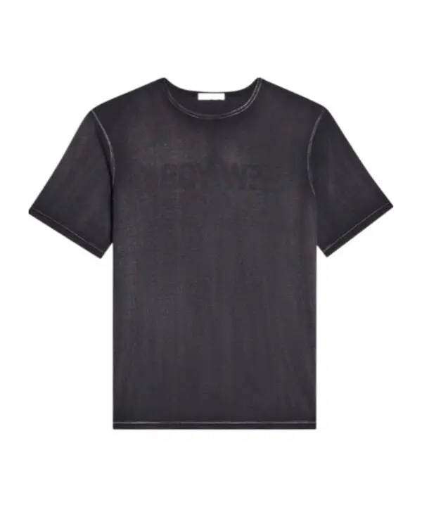 Helmut Lang Garment-dyed New York T-shirt