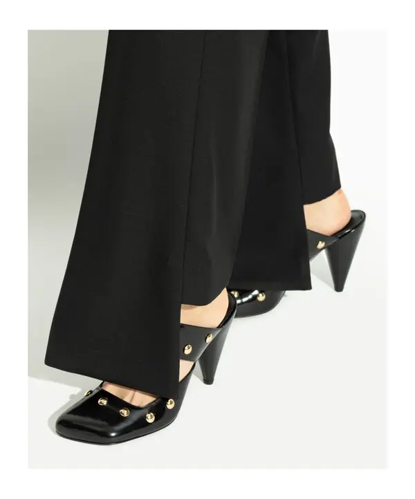 Chloé Studded Ankle Strap Pumps