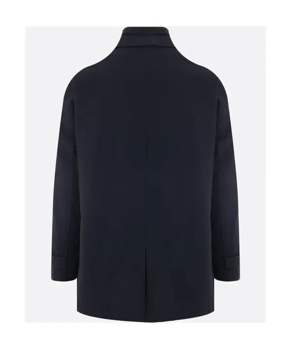 Herno Buttoned Layered Effect Coat