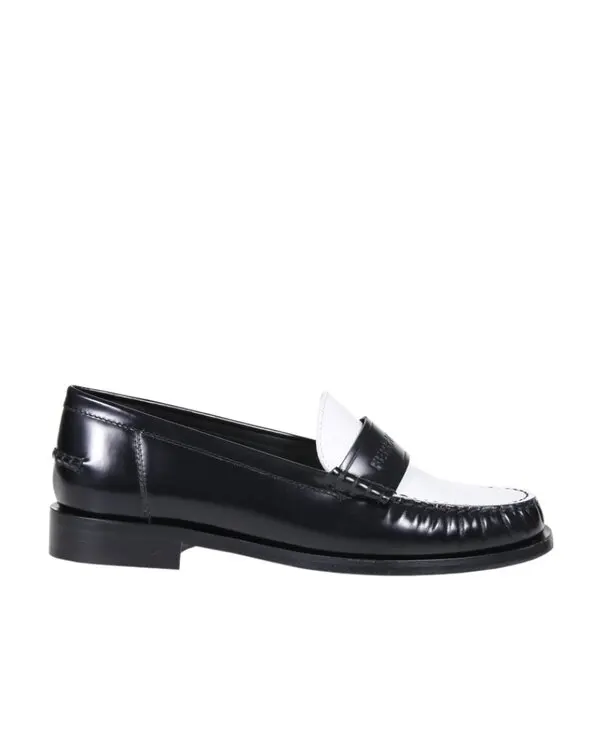 FERRAGAMO Two-tone Slip-on Loafers