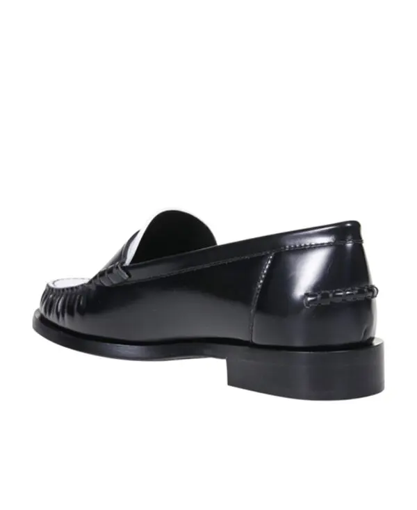 FERRAGAMO Two-tone Slip-on Loafers