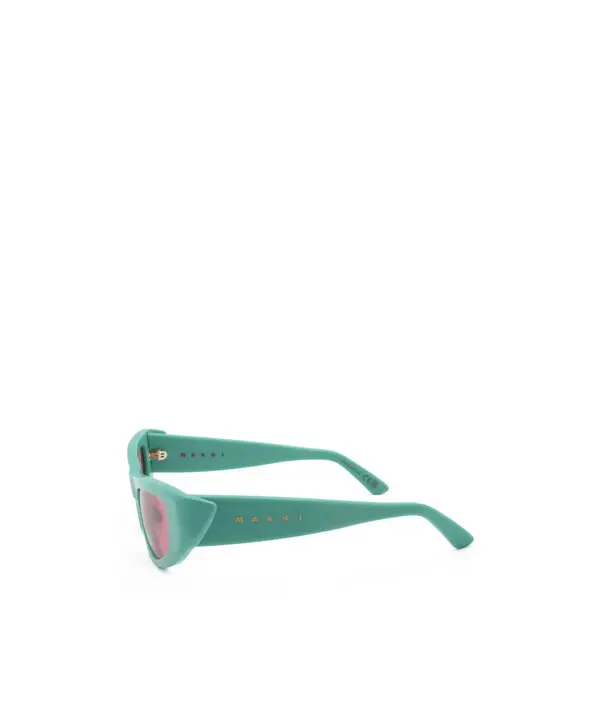 Marni Geometric Sunglasses - Green