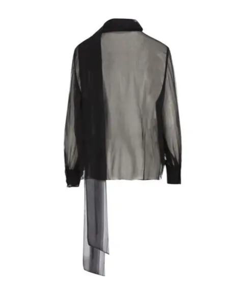 Valentino Garavani Long-sleeved Shirt With Scarf Detail