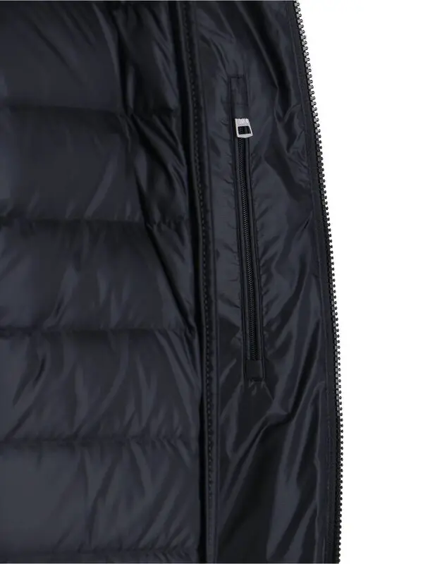 Moncler Rigel Short Padded Jacket - Black