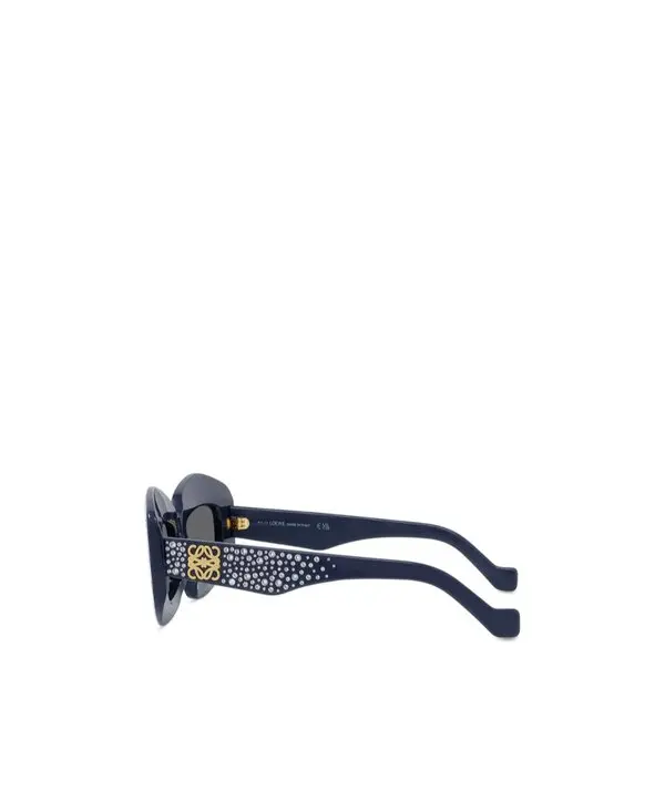 Loewe Cat Eye Frame Sunglasses - Black