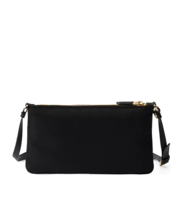 Prada Re-nylon Pouch With Enamelled Logo