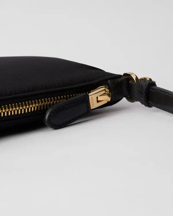 Prada Re-nylon Pouch With Enamelled Logo