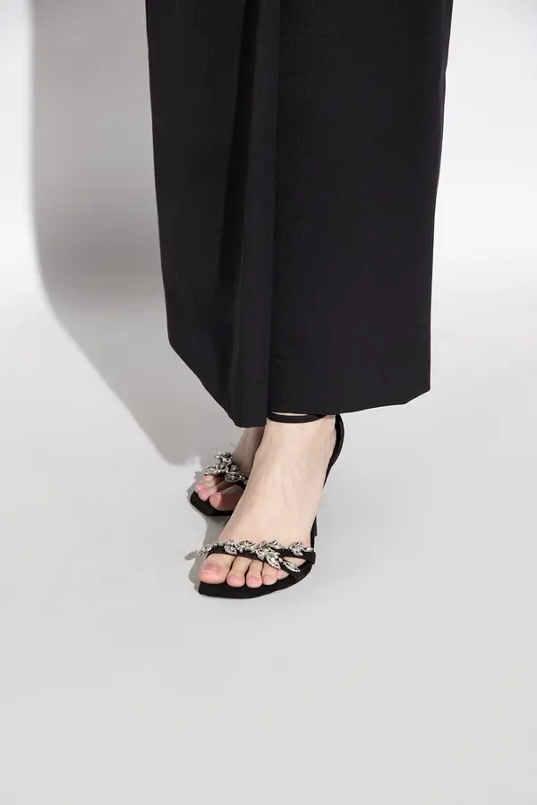 STUART WEITZMAN Embellished Open-toe High-heeled Sandals