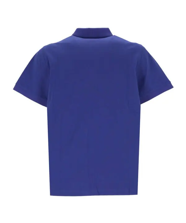 FAY Logo-embroidered Polo Shirt - Blue