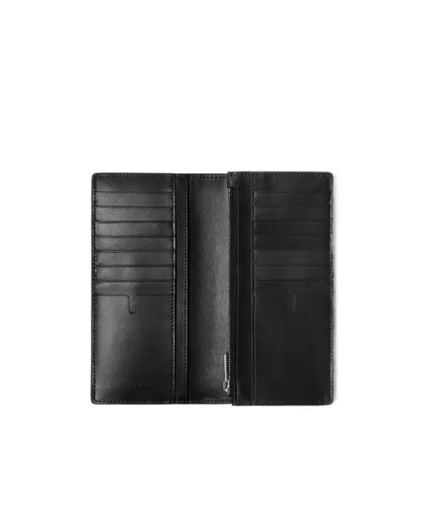 Burberry Check Embossed Continental Wallet