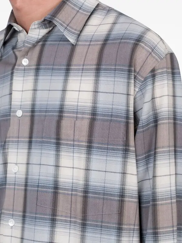 Auralee Super Light Check Shirt