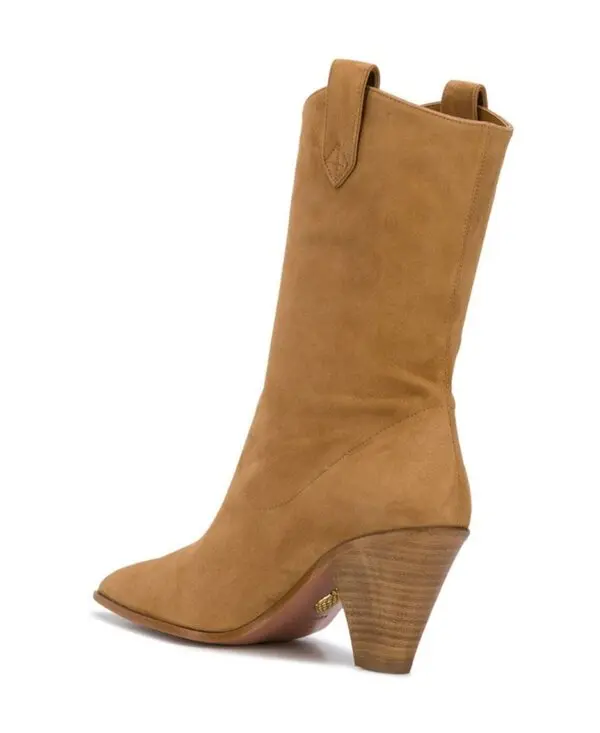 AQUAZZURA Saint Honore Bootie 70 - Brown