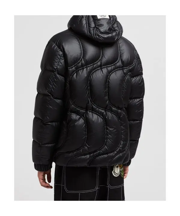 Moncler X Palm Angels Hooded Short Down Jacket